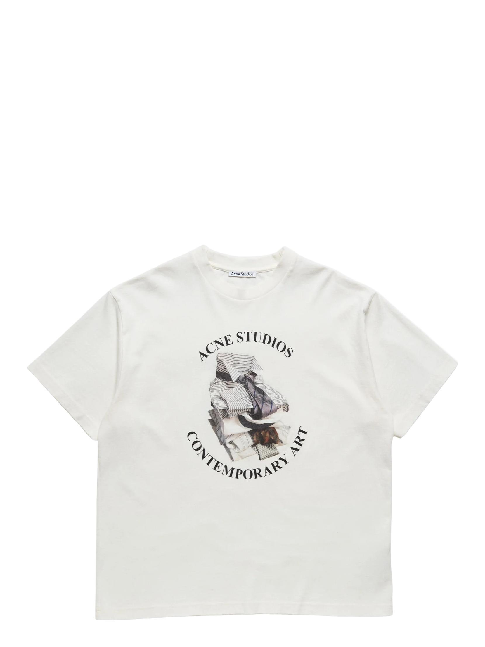 ACNE STUDIOS Acne Studios Logo Printed Crewneck T-Shirt